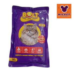 Jual Makanan Kucing Basah wet food Bolt sachet pouch banyak varian ...