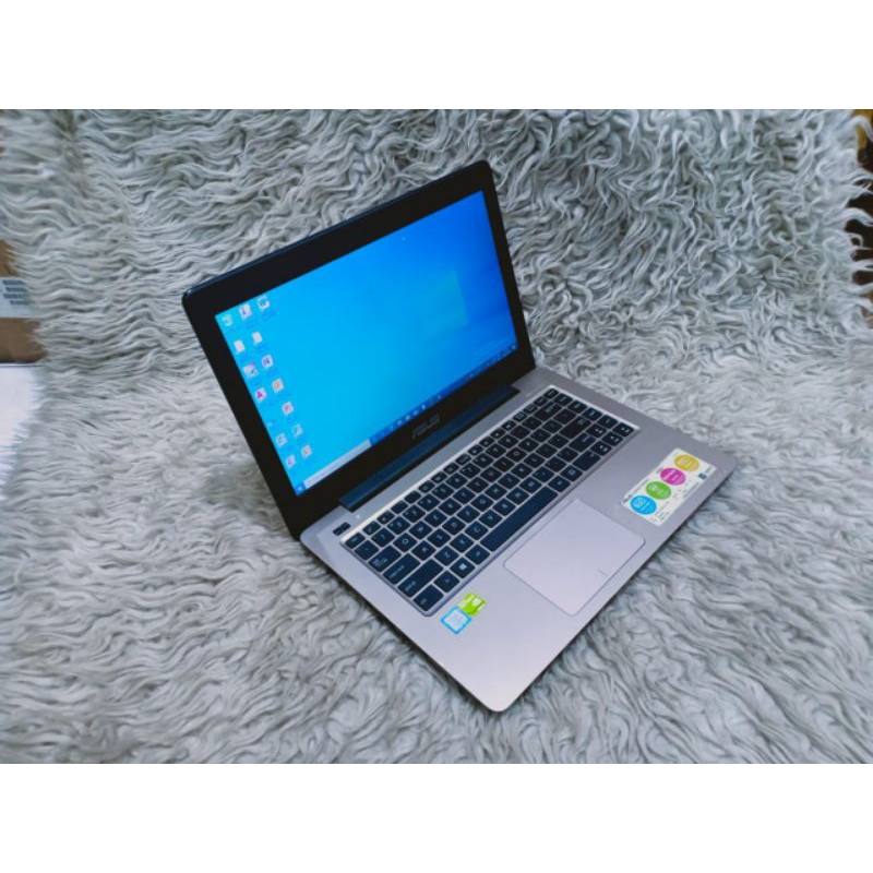 Jual Laptop Asus A456U core i5-7200U Ram 4GB ssd 256GB double vga seri gaming mulus banget (A61 ...