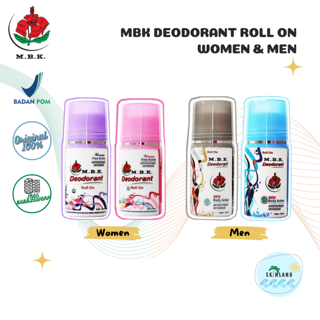 Jual MBK DEODORANT ROLL ON 40ML | Shopee Indonesia