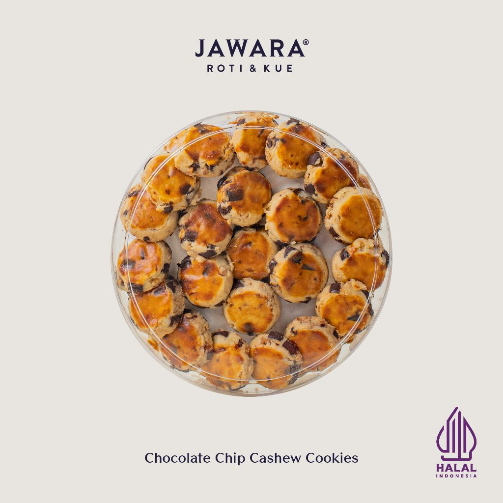 Jual Chocolate Chip Cashew Cookies - Hampers Kue Kering Parcel Halal ...