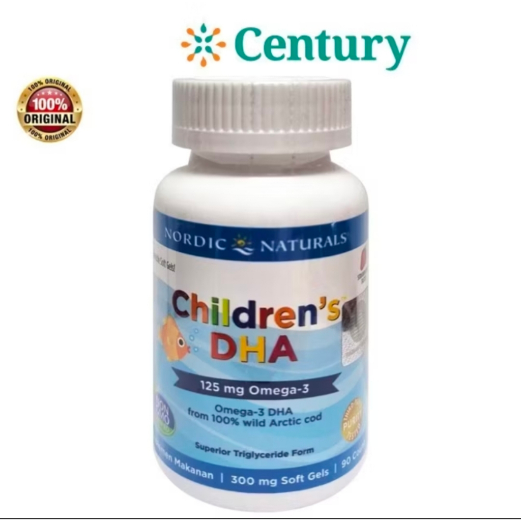 Jual Nordic Naturals children's DHA 90's | Shopee Indonesia