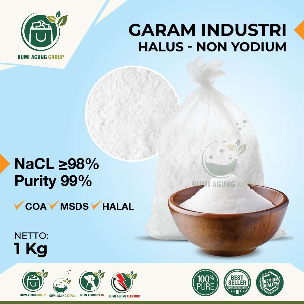 Jual Garam Industri / NaCL / Garam non yodium / Garam australia ...