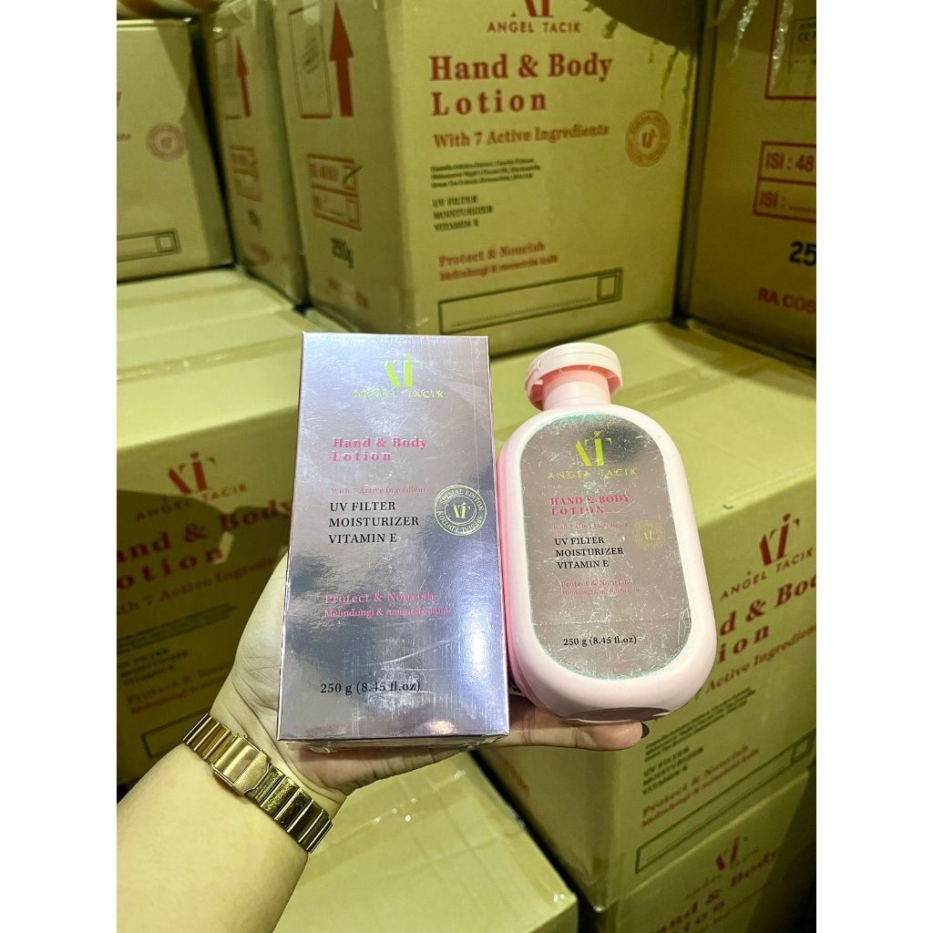 Jual [ISI 48PCS] KEMASAN BARU HB LOTION HAND BODY ANGEL TACIK 1 DUS ...