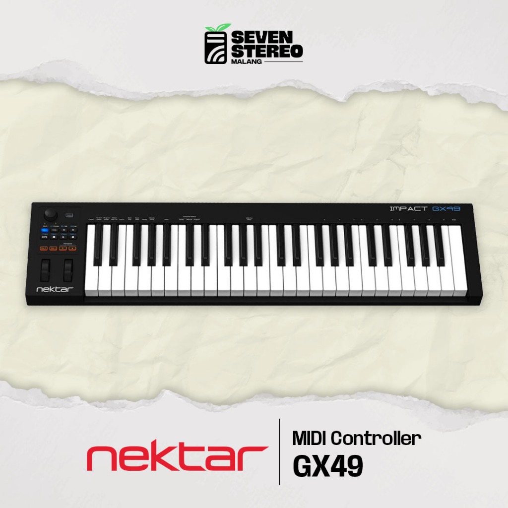 Jual Nektar Impact GX49 GX 49 Keyboard Midi Controller full feature ...