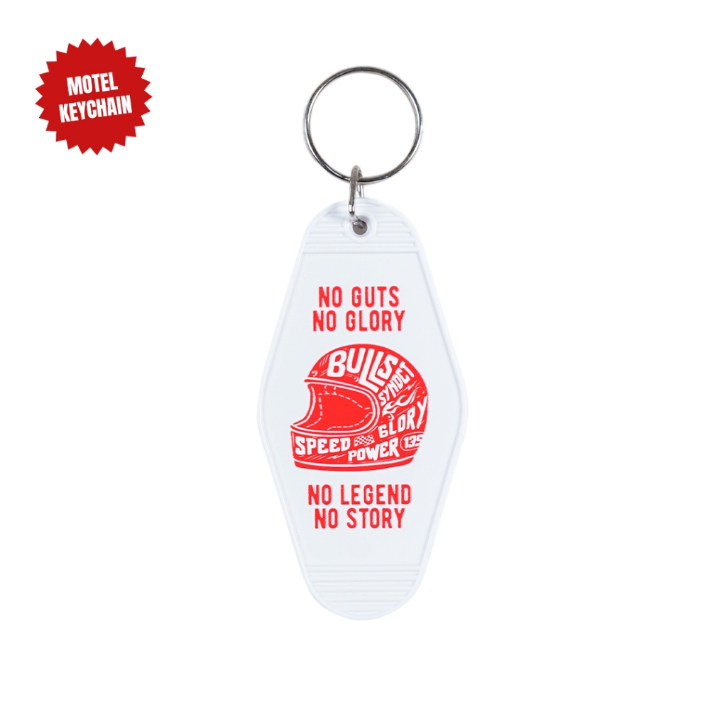 Jual BULLS SYNDICATE Motel Keychain MK POWER WHITE | Shopee Indonesia