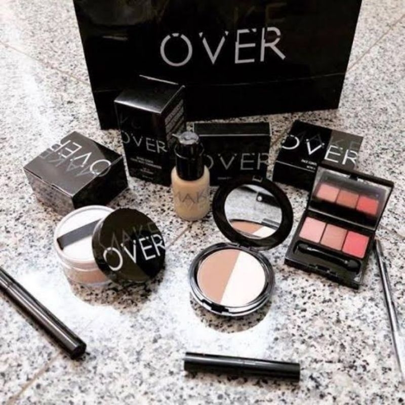 Jual Paket Make Over Makeup seserahan satu set lengkap/Make over paket ...