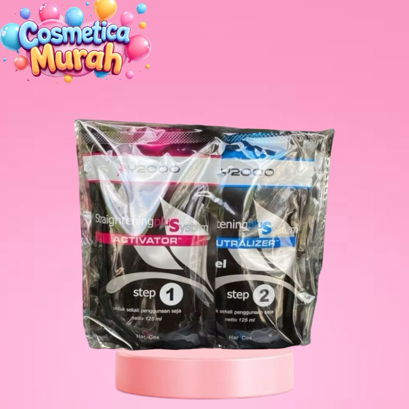 Jual (uk,ex) Y2000 REBONDING RAMBUT STEP 1 DAN STEP 2 ISI 125 ML X 2 ...