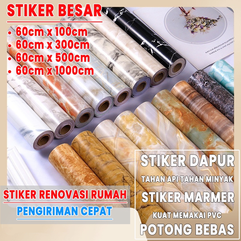 Jual COD welpeper dapur anti minyak dan air wallpaper untuk dapur ...