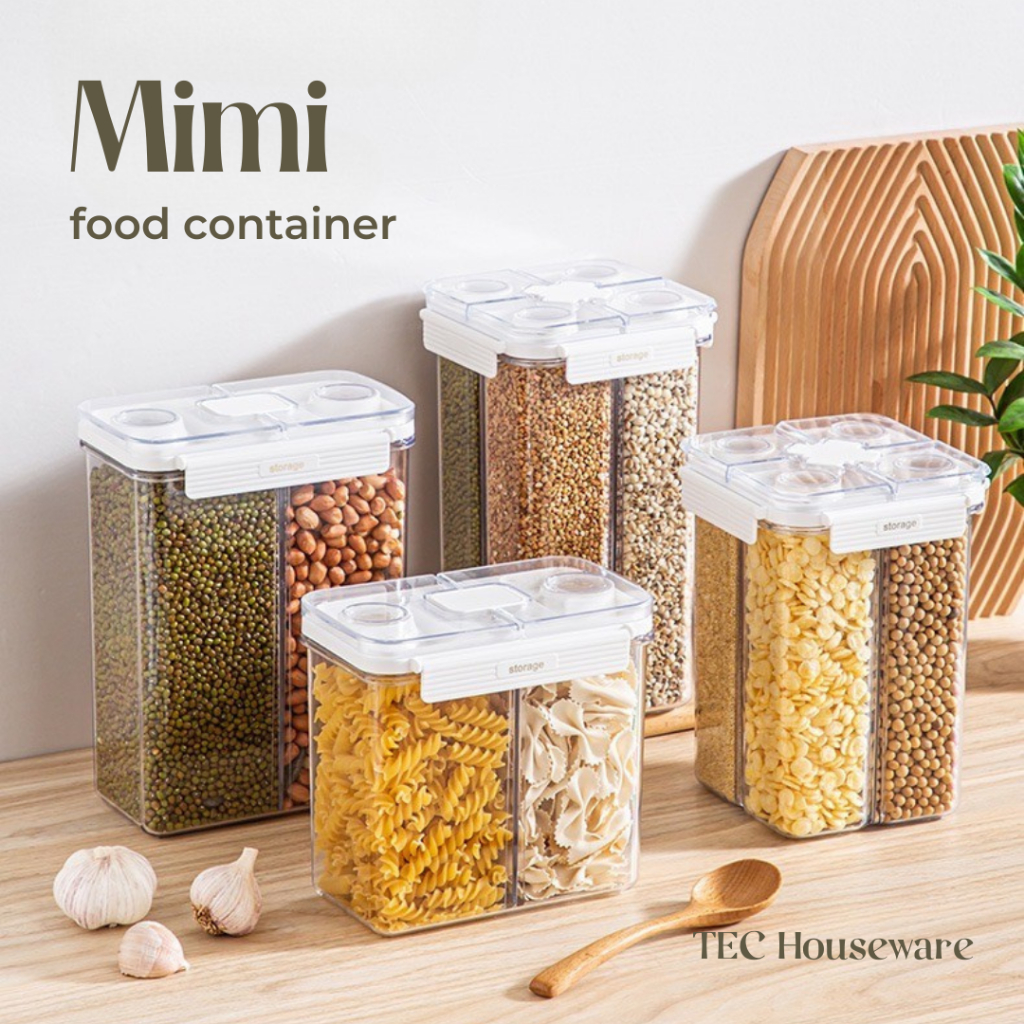 Jual Toples Tempat Penyimpanan • TEC • MIMI Kotak Toples Penyimpanan ...