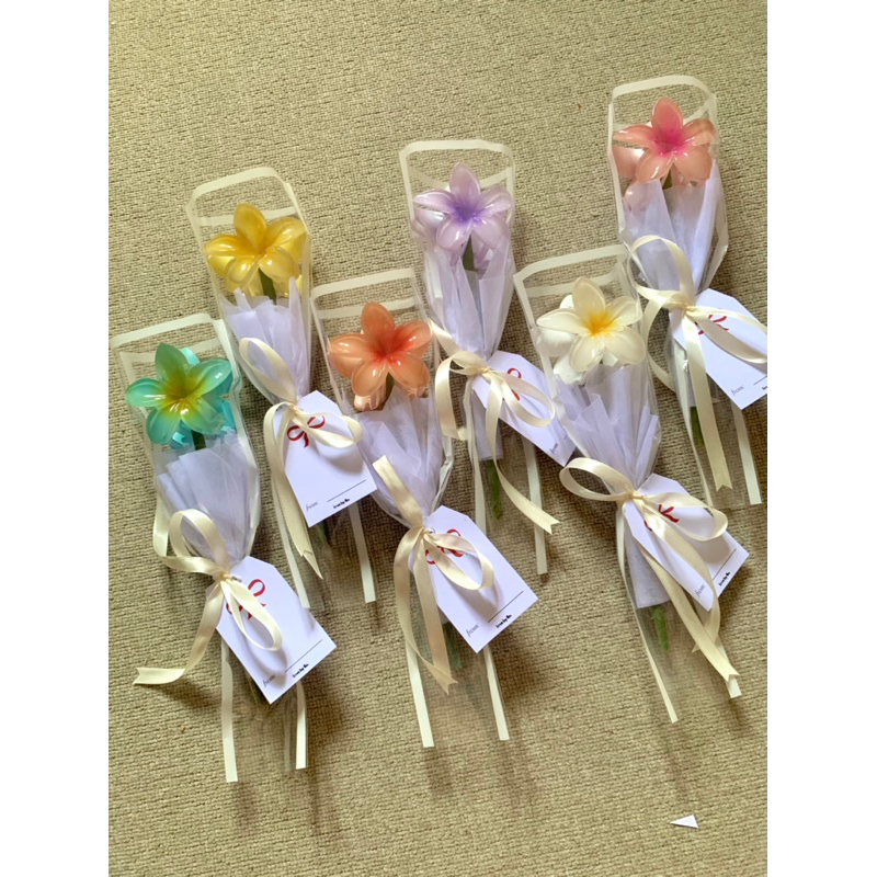 Jual lovebyflo | Bouquet Hair Clip Flower | Gift Valentine/Sempro ...