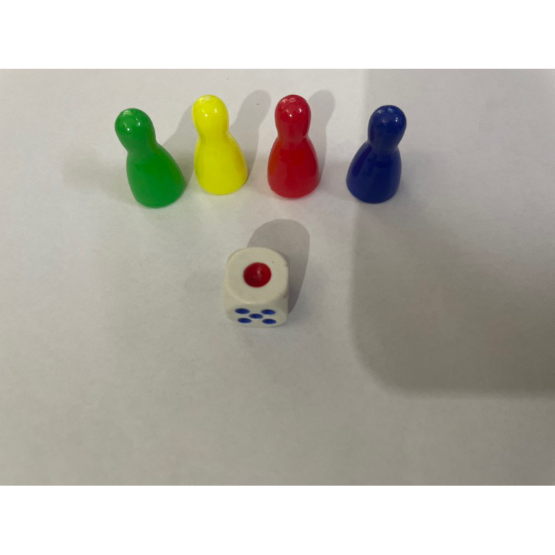 Jual pion besar 4pcs + dadu berbagai ukuran | Shopee Indonesia
