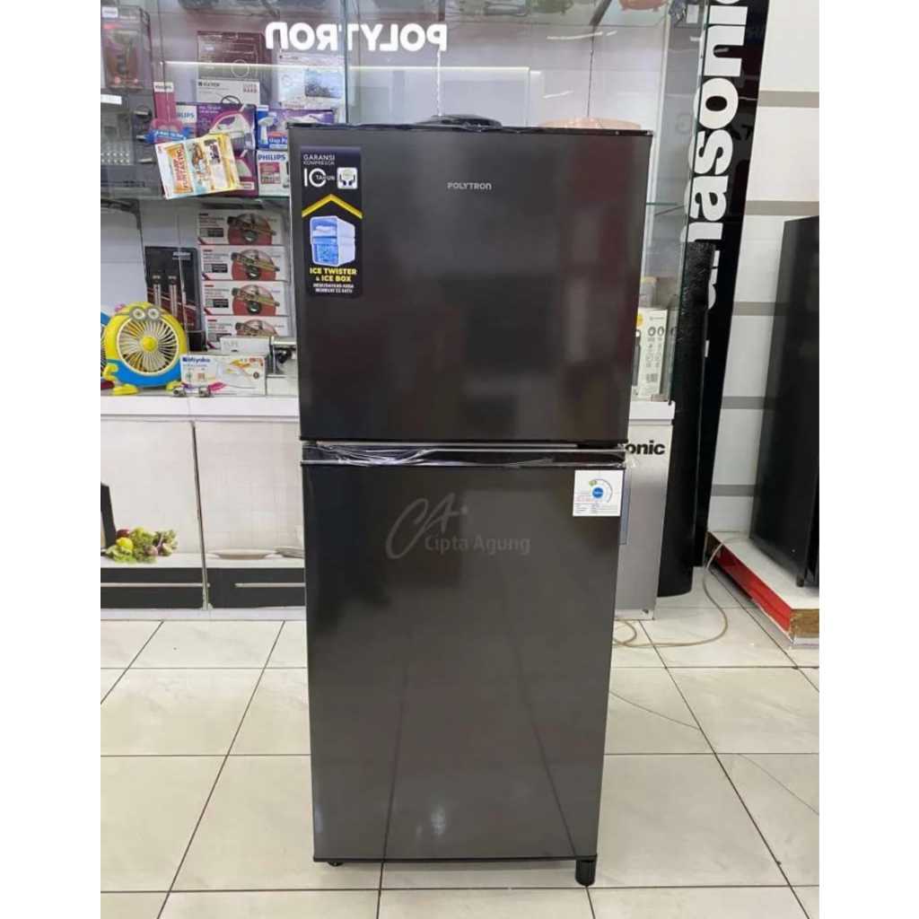 Jual POLYTRON KULKAS 2 PINTU 166 LITER PRB-200Y kulkas 2 pintu | Shopee ...