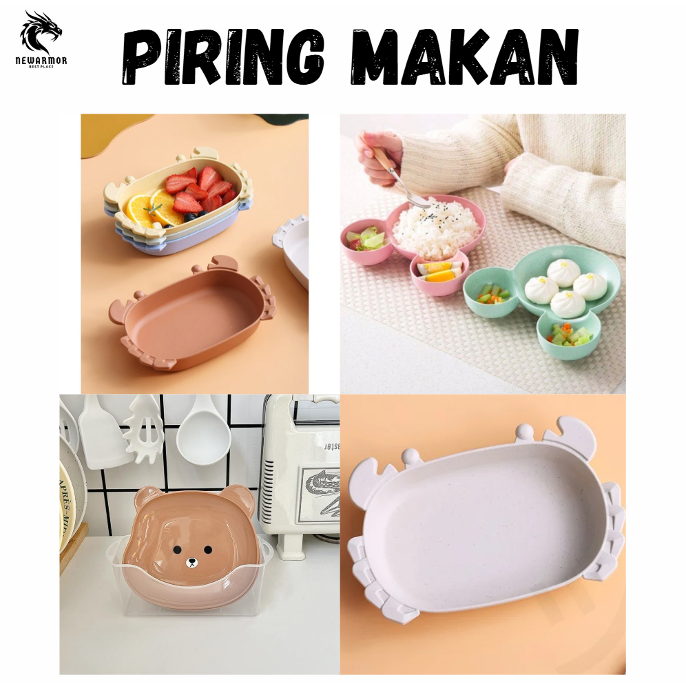 Jual Piring Lucu Model Bear | Piring Makan dengan Desain Unik ...