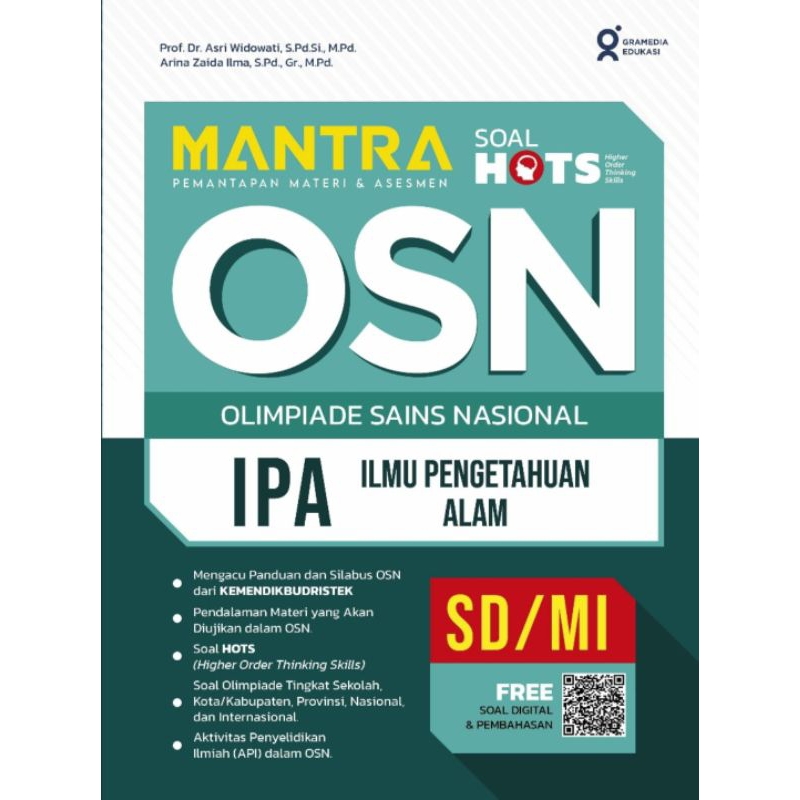 Jual Buku Mantra Olimpiade Sains Nasional (OSN) IPA SD/MI Dilengkapi Soal HOTS Terbaru | Shopee ...