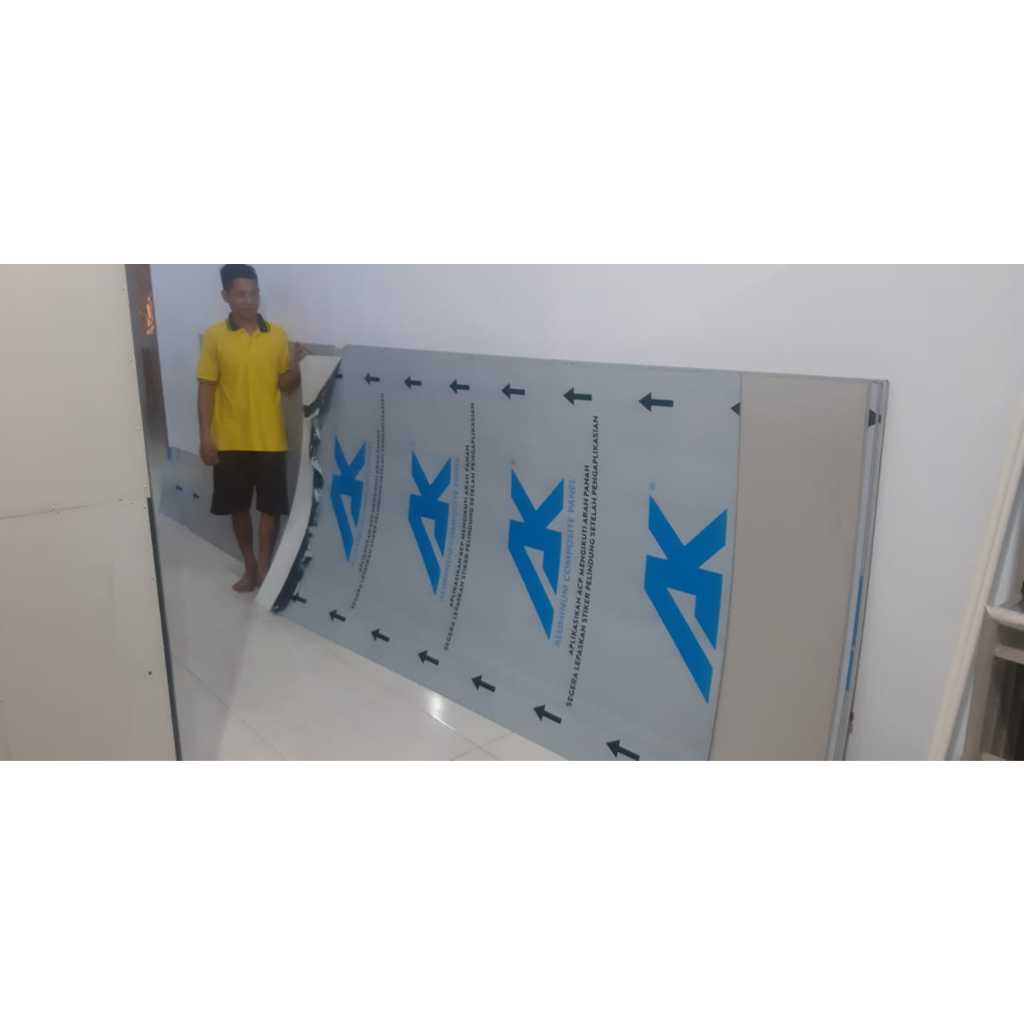 Jual ACP MERK AK TEBAL 3MM - UKURAN 122 X 244 | Shopee Indonesia