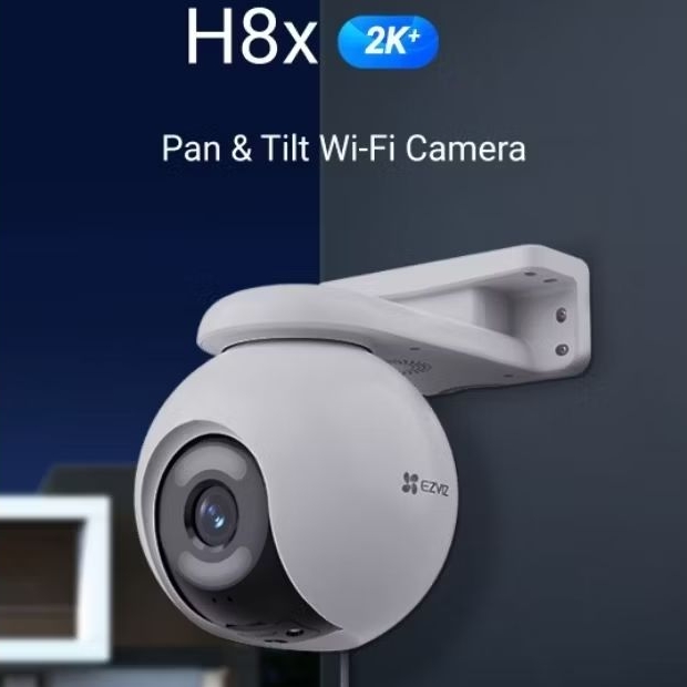 Jual Kamera｜CCTV Ezviz H8X 2K+ 4MP Outdoor WiFi LAN AI Human Detection ...