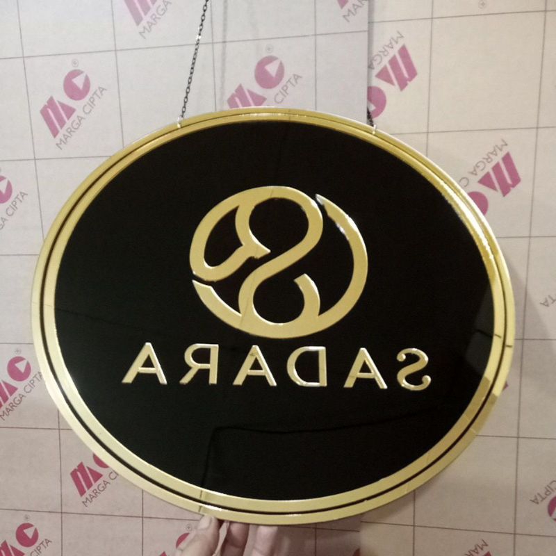 Jual Custom Papan Nama Toko / Logo Toko, Ruko, Office Sign in Acrylik ...