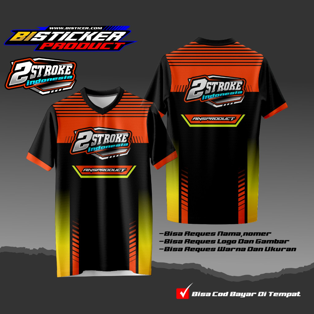 Jual Kaos Baju Jersey Racing Custom Balap Road Race GANTI NAMA NOMER ...