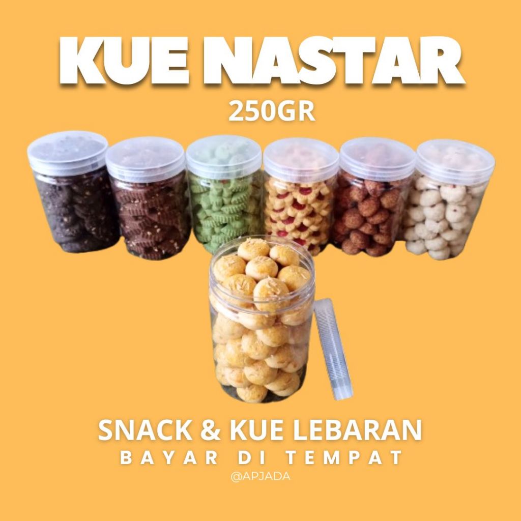 Jual Paket kue nastar keju buat lebaran 250 gram cod | Shopee Indonesia