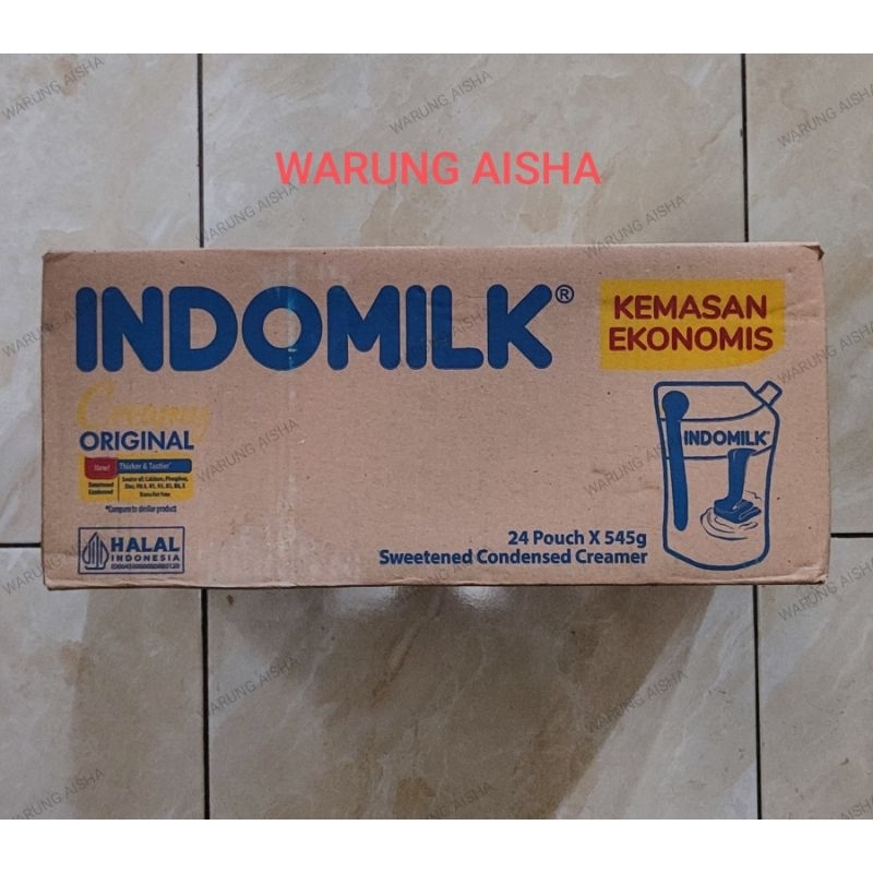 Jual Susu Krimer Kental Manis SKM Indomilk Creamy Original Pouch 545 gr ...