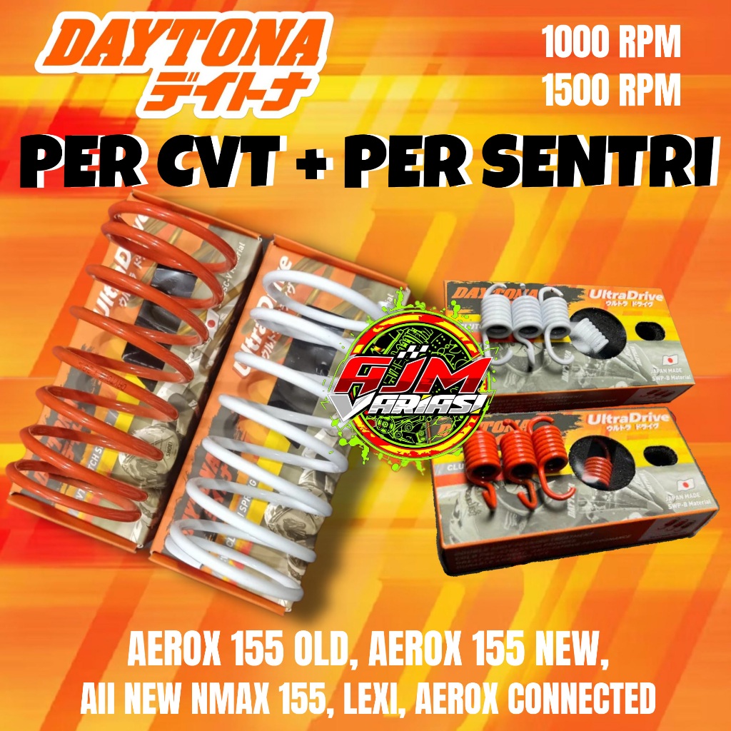 Jual Per CVT + Per Sentri Daytona Aerox 155 Old, Aerox 155 New, All New ...