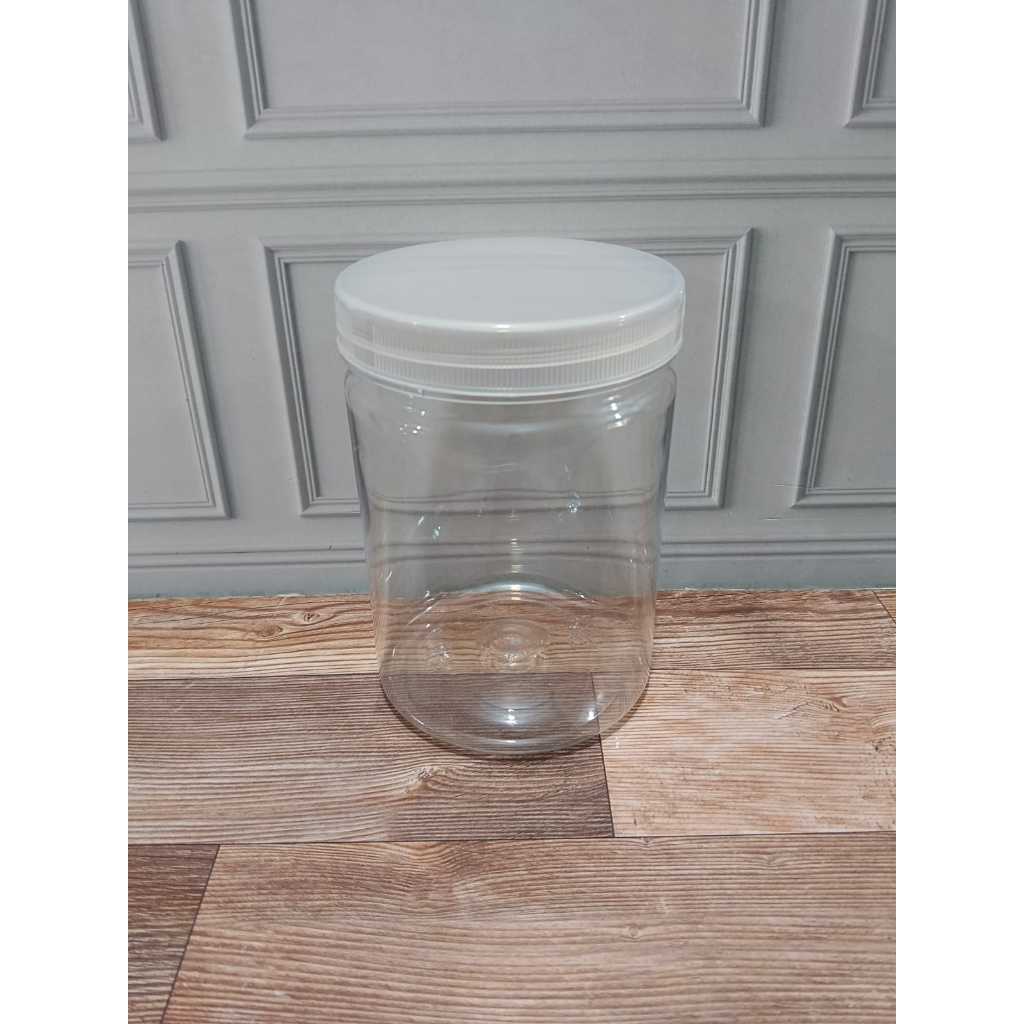 Jual Toples Tabung 750 - 800 ml - Toples Jar Plastik - Tempat Kue Snack ...