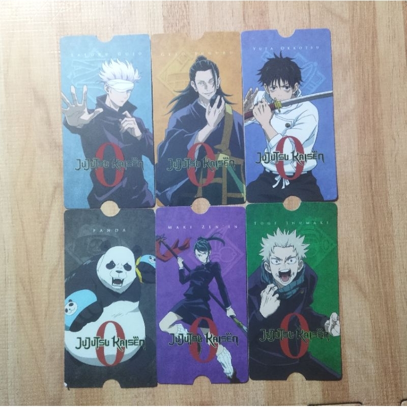 Jual Jujutsu Kaisen JJk 0 The Moon CGV Collectible Ticket + Yuuta ...
