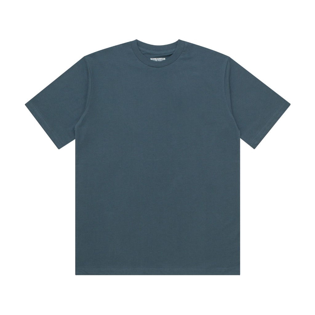Jual Screamous Kaos T-Shirt BASIC ZETH TEAL BLUE | Shopee Indonesia