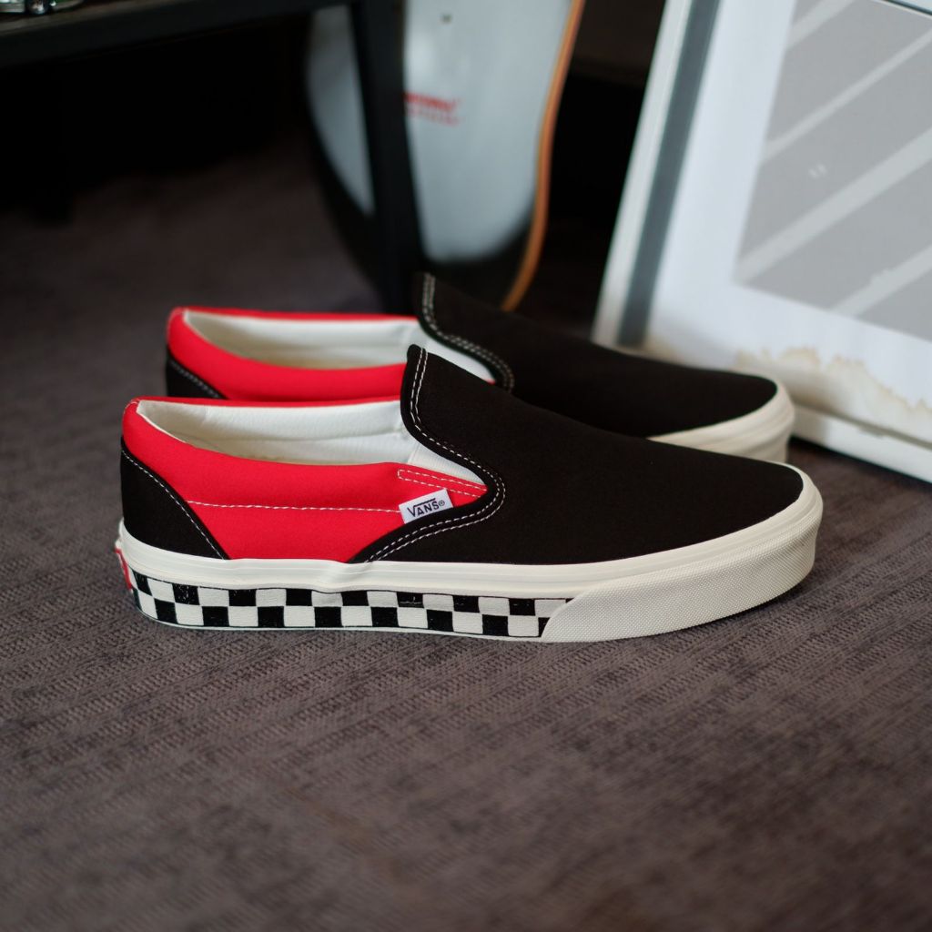 Jual VANS SLIP ON CHECKER BMX ORIGINAL 100% | Shopee Indonesia