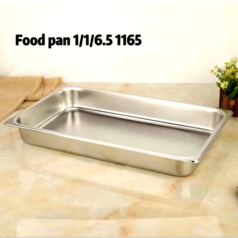 Jual BAK FOOD PAN 1/1 STAINLESS STEEL Gastronom Bak Baki Baking Tray ...