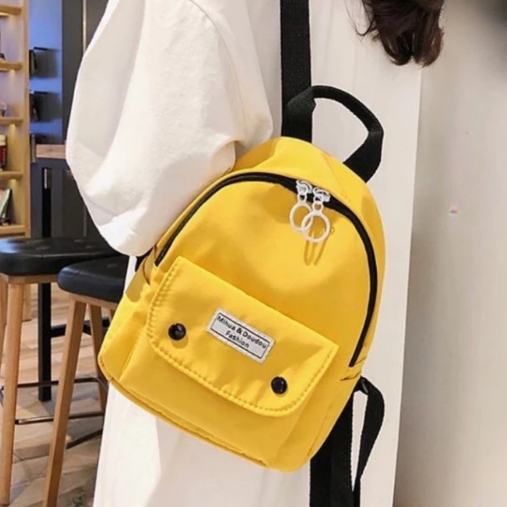 Jual Kamina - Tas Ransel Mini Wanita - Ransel Korea Style Fashion Mihua ...