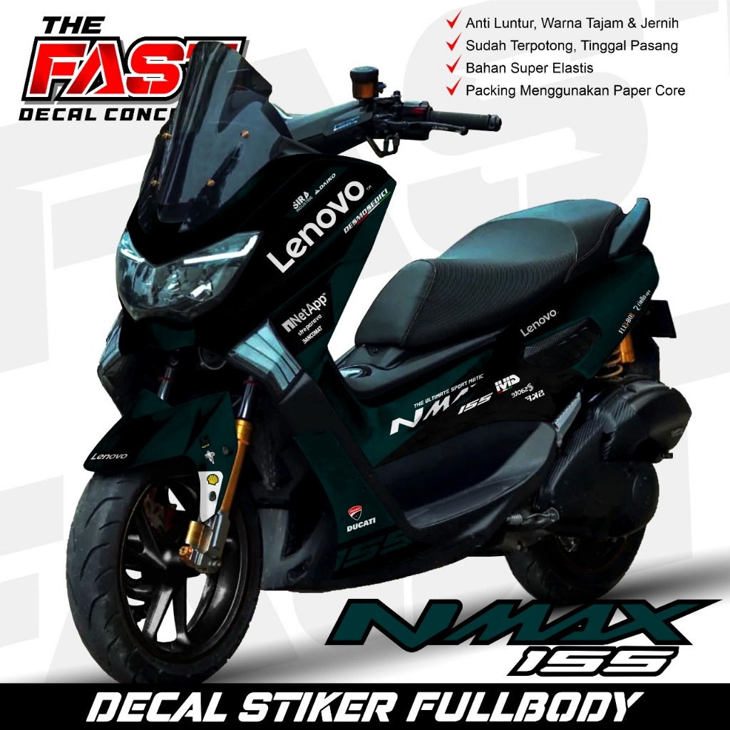 Jual TERBARU STIKER Decal Nmax 155 OLD Fullbody TERBARU COD stiker nmax ...