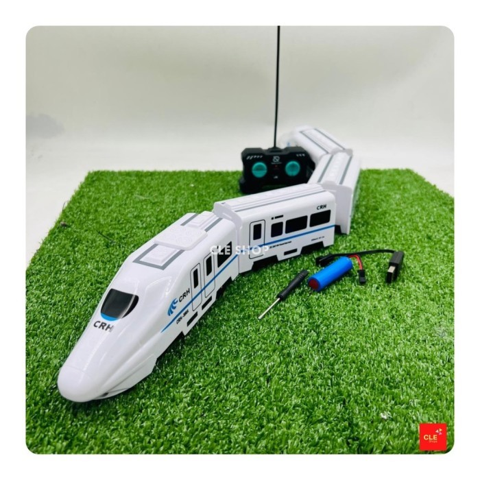 Jual Mainan Remote Control Kereta Api Cepat RC High Speed Train | Shopee Indonesia