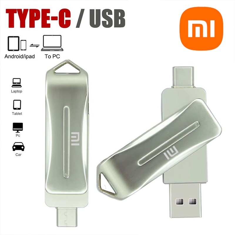 Jual U101 Flashdisk TYPE-C Ultra Cepat: Penyimpanan 32GB-1TB, USB Logam ...