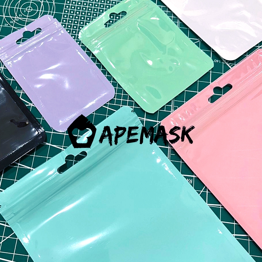 Jual Plastik OPP Souvenir Aksesoris Klip Zipper Ziplock Bening Warna ...