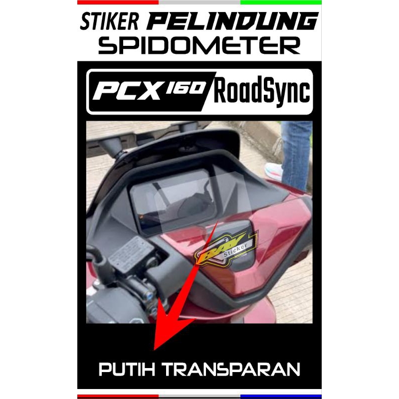 Jual STIKER SPIDOMETER PCX 160 ROADSYNC. 2025 | Shopee Indonesia