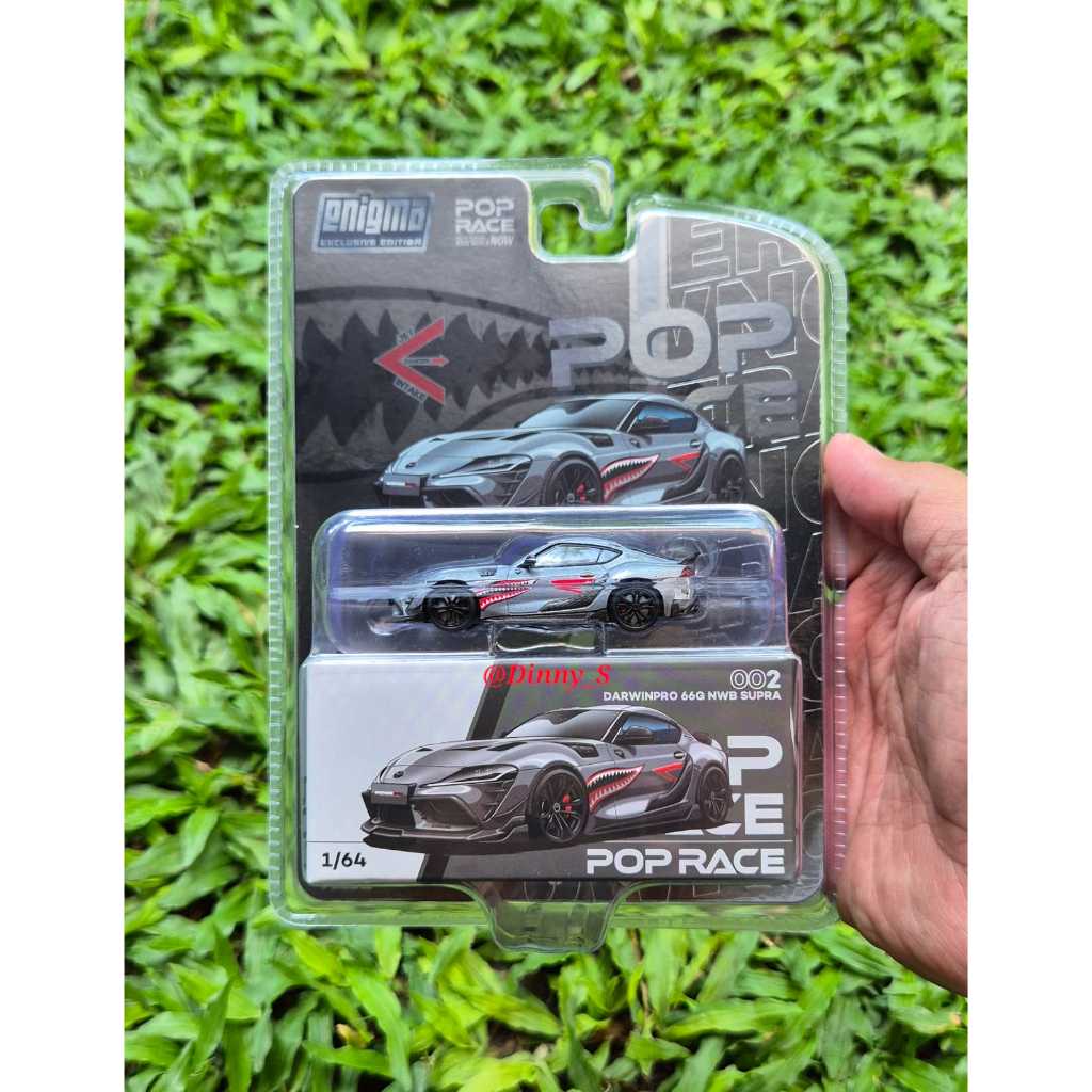 Jual Pop Race x Enigma Darwin Pro 66G NWS Supra Blister silver original ...