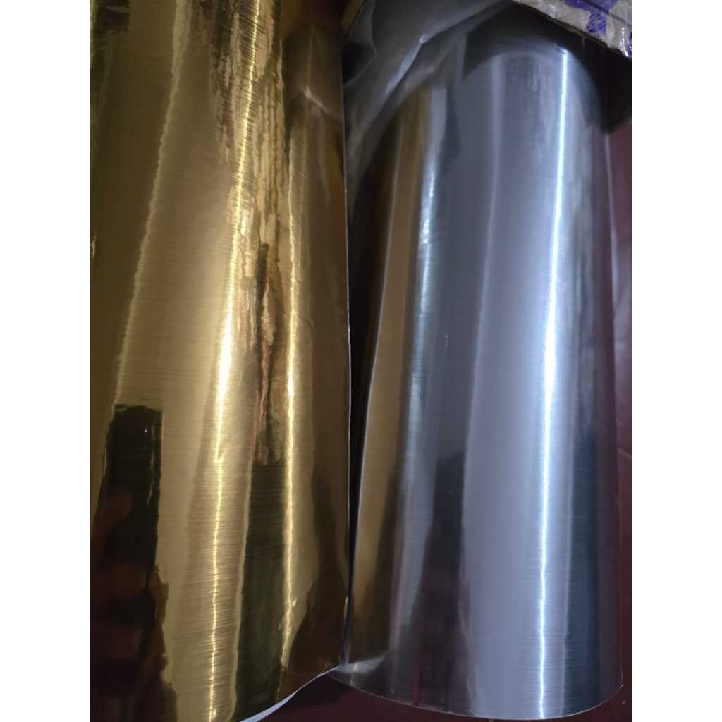 Jual Sticker Chrom HairLine / Brush 122cm (mtr) | Shopee Indonesia
