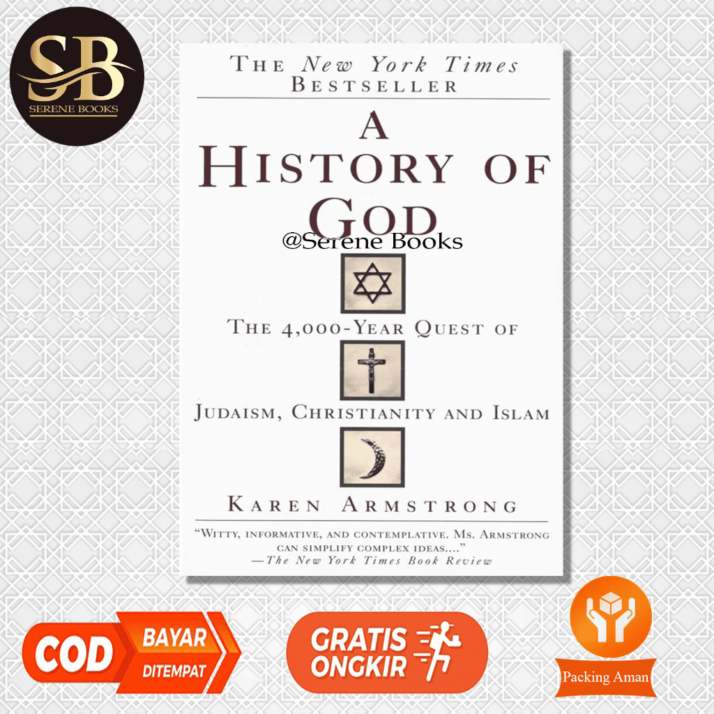 Jual A History of God: The 4,000-Year Quest of Judaism, Christianity ...