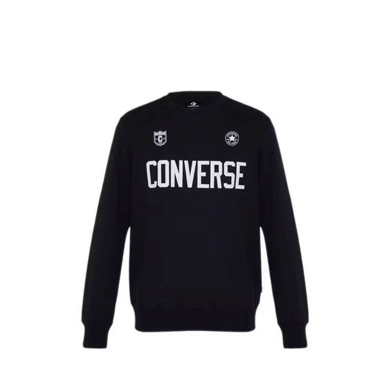 Jual Sweater Converse Retro Soccer Sweaterthisrt - Black | Shopee Indonesia