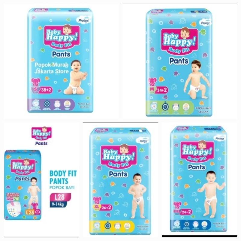 Jual Live Baby Happy [ S38, M32, L28, XL26,XXL24 ] | Shopee Indonesia