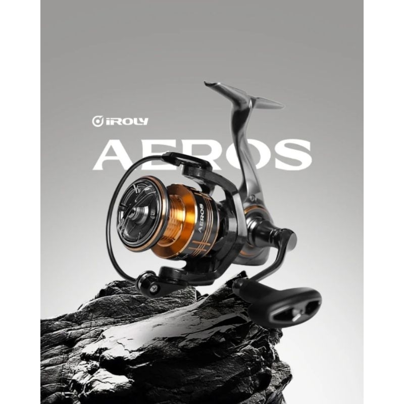 Jual REEL POWER HANDLE IROLY AEROS 2000 3000 4000 RATIO 6 ALUMINIUM BODY | Shopee Indonesia