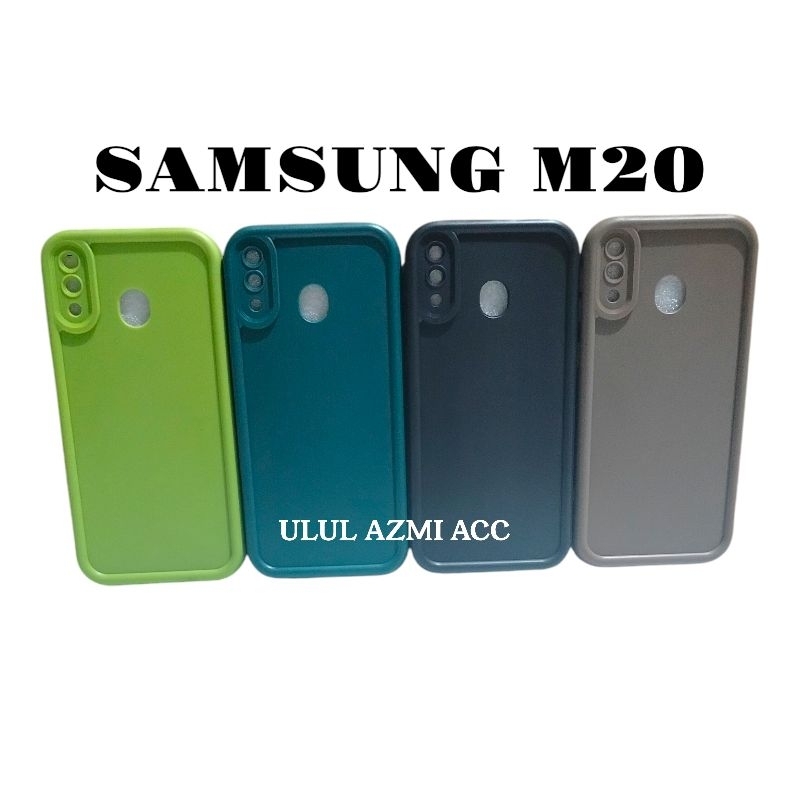Jual Case Hp Matte Rose Samsung M20 Softcase Pro Kamera | Shopee Indonesia