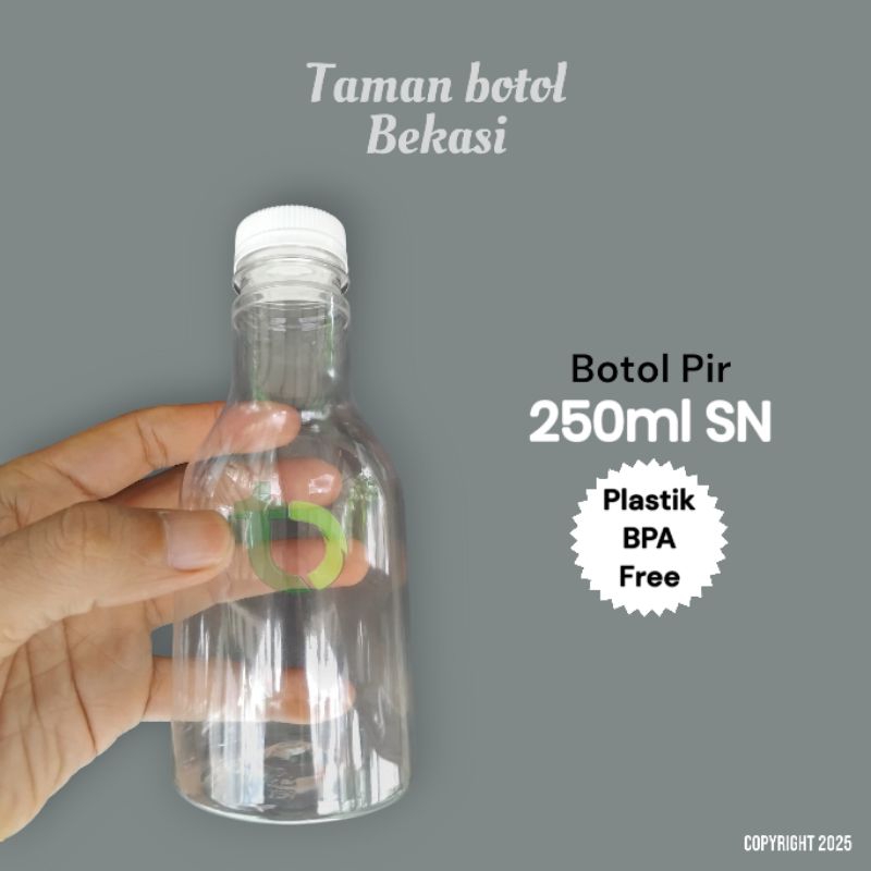 Jual Botol Plastik Pir 250 ML / Botol Jus / Botol Kopi | Shopee Indonesia