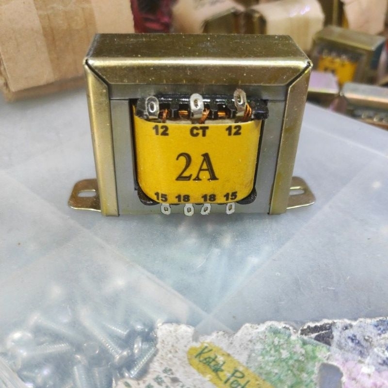 Jual Trafo 2A CT 12v 15v 18v Trafo CT 2A 18V tinggi 5cm NYK | Shopee ...