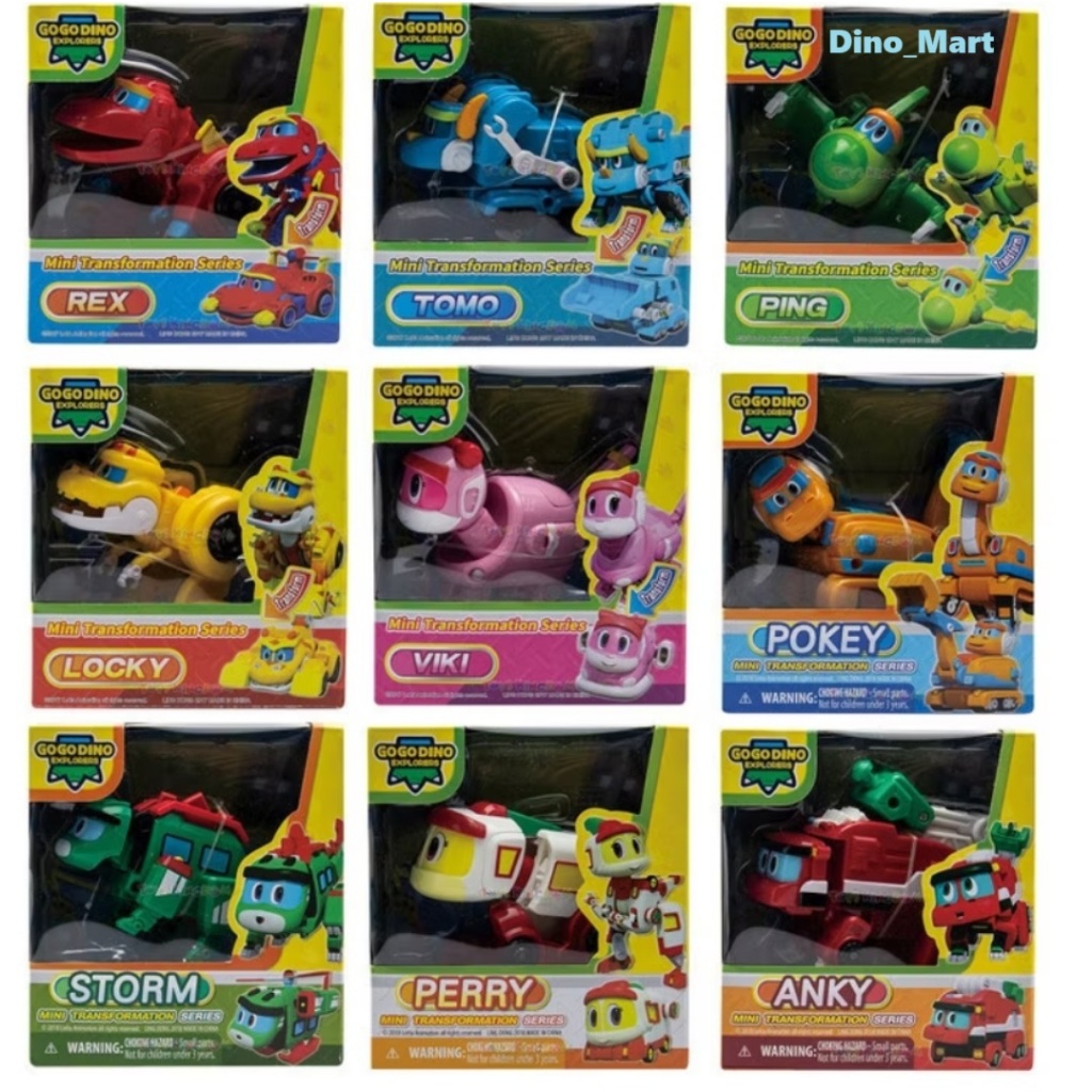 Jual Action Figure Gogo Dino - Mainan Anak - Mainan Koleksi - Dino Mart ...