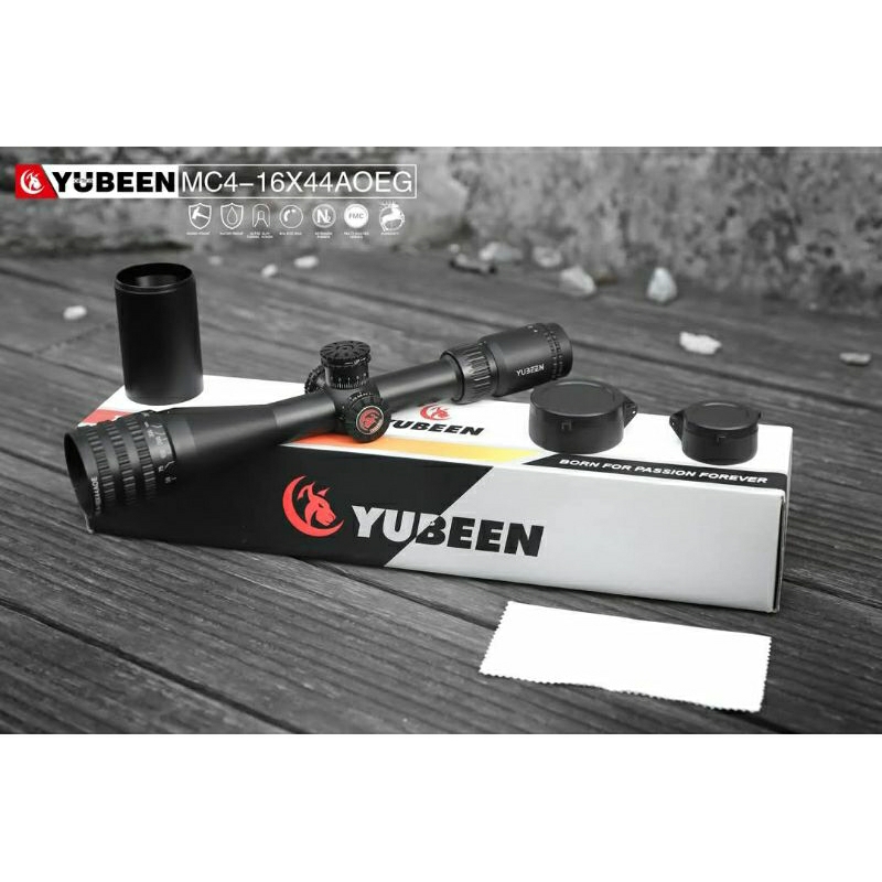 Jual TELESKOP YUBEEN MC 4-16X44AOE / RIFLESCOPE YUBEEN MC 4-16X44AOE ...