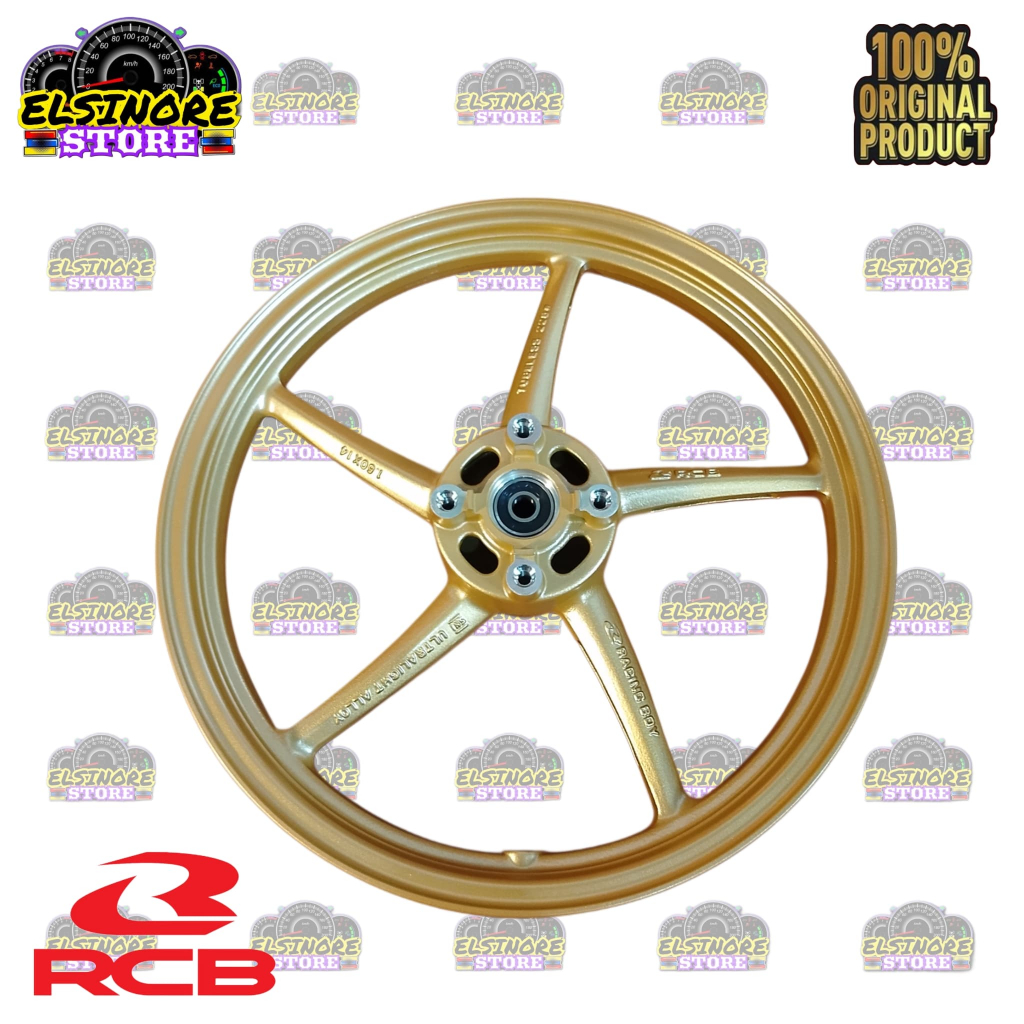 Jual VELG DEPAN VARIO 125 / VARIO 150 RCB SP522 GOLD UKURAN 160 RING 14 - ORIGINAL RACING BOY ...