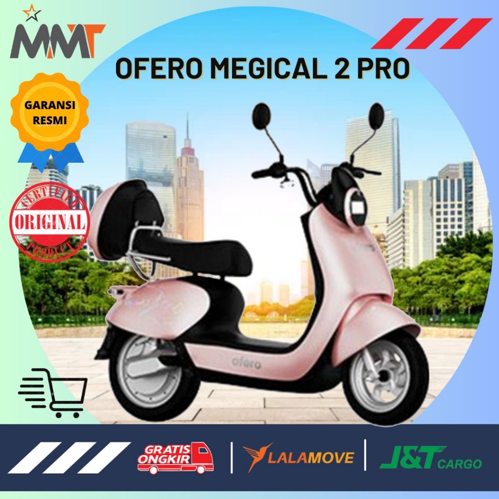 Jual MMT SEPEDA LISTRIK TYPE OFERO MAGICAL 2PRO 12A LITHIUM GARANSI ...