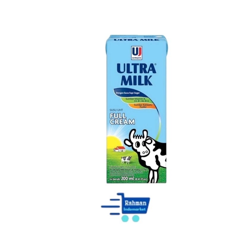 Jual SUSU UHT ULTRA MILK 125 ML 200ML 1L | Shopee Indonesia